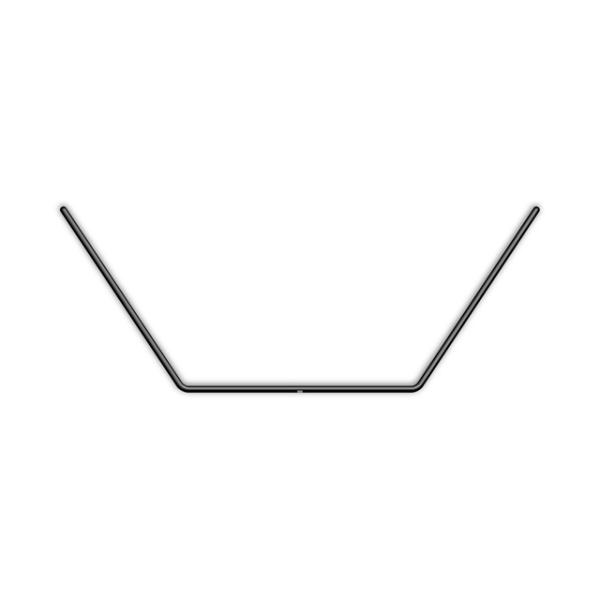 Front anti-roll bar for ball-bearing roll bar mounting system and designed to work with the X4 front suspension arms. Th...