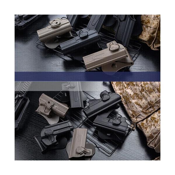 Fit: Desert Eagle with or without rail | Tokyo Marui / WE / HFC / KWC Custome Standard Verison, Tokyo Marui 10″Hand Opti...