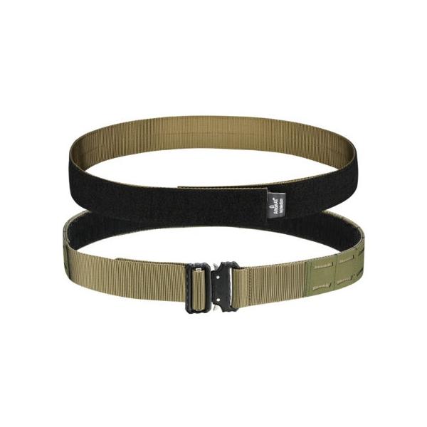 Features: Rugged outer belt + inner belt Patent quick release safety buckle Inclined cutting Laser cut Molle system Comp...