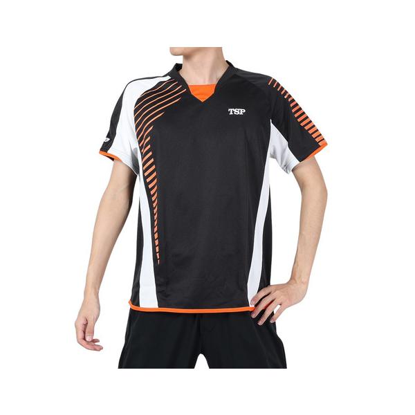 【発売日：2014年06月02日】ティーエスピー TSP スーパースポーツゼビオ ゼビオ Super Sports XEBIO 卓球 卓球ウエア ウェア 黒 ブラック スポーツウェア トップス 半袖 Tシャツ
