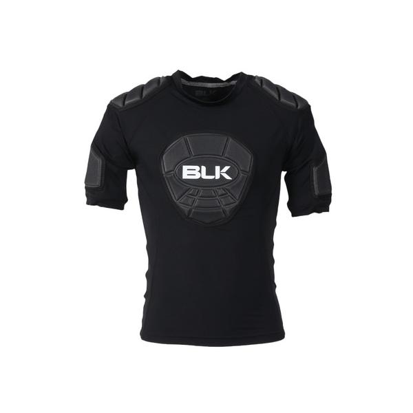 BLK スーパースポーツゼビオ ゼビオ Super Sports XEBIO ラクビー Rugby ラクビー小物 黒 ブラック スポーツウェア トップス 半袖 Tシャツ パッド付