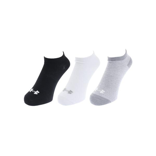 アンダーアーマー UNDER ARMOUR ソックス 靴下 3Pパックソックス 22.0 24.0 Lady's Ladys レディース れでぃーす 女性 黒 ブラック アンクル くるぶし アウトドア 外出 お出かけ 旅行 デート 散歩 レ...