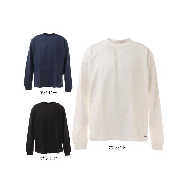SLYDE スーパースポーツゼビオ ゼビオ Super Sports XEBIO アクションウエア Tシャツ Men's Mens メンズ めんず 男性 白 ホワイト ロングTシャツ ロンT 買い回り ゼビオおすすめ スポーツウェア カジュ...