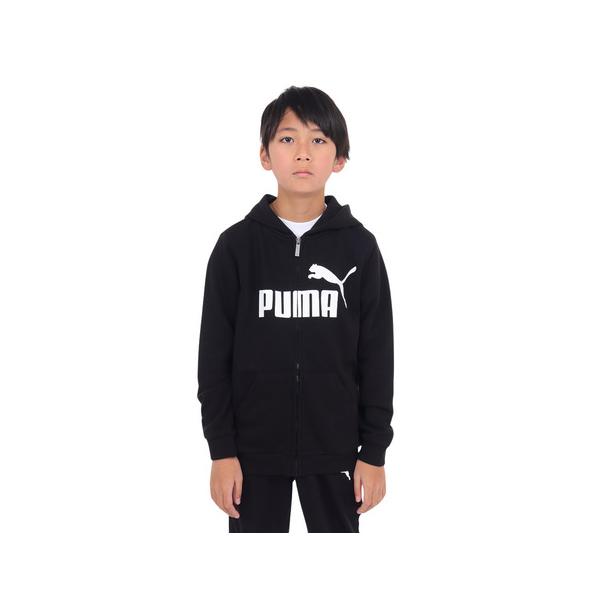 プーマ PUMA スーパースポーツゼビオ ゼビオ Super Sports XEBIO スウェット スウェットパーカー Junior ジュニア じゅにあ 子供 JR 黒 ブラック キッズ アウタートレーナー ゼビオ スウェット パーカー ゼ...