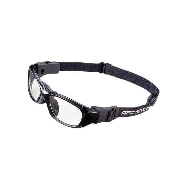 レックスペック レックスペックス REC SPECS RECSPECS メガネ 眼鏡 フレーム 黒 ブラック  サッカー バスケ 野球 ハンドボール ホッケー ラクロス ラケットスポーツ スポーツ 運動 スポーツメガネ