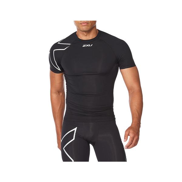 ツー・タイムズ・ユー ツータイムズユー 2XU スーパースポーツゼビオ ゼビオ Super Sports XEBIO マルチウエア 半袖ウェア Men's Mens メンズ めんず 男性 部活 クラブ トレーニング 軽量 ランニング ジョギ...