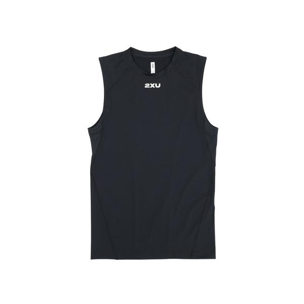 ツー・タイムズ・ユー ツータイムズユー 2XU スーパースポーツゼビオ ゼビオ Super Sports XEBIO マルチウエア ノースリーブウェア Men's Mens メンズ めんず 男性 軽量 部活 クラブ タンクトップ 普段着 ト...