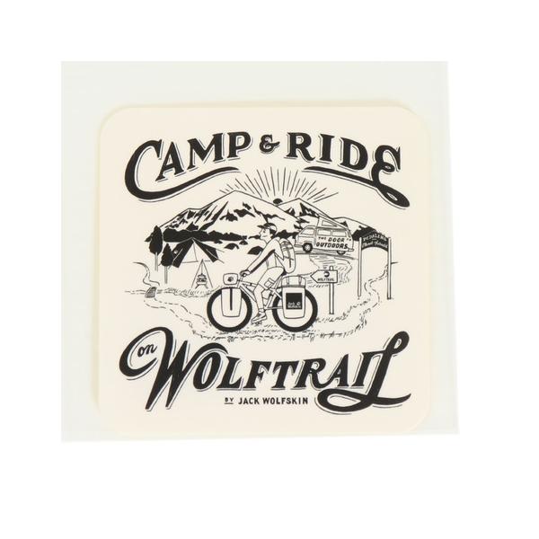 ジャックウルフスキン JackWolfskin エルブレス ヴィクトリア ビクトリア Victoria L-Breath アウトドア キャンプ キャンプ小物 アクセサリー ステッカー シール 白 ホワイト white 2024ss_clsl...