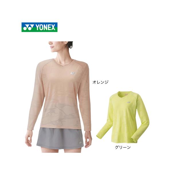 ヨネックス YONEX スーパースポーツゼビオ ゼビオ Super Sports XEBIO テニス テニス用品 tennis テニスウエア ウェア テニスシャツ シャツ Tシャツ 長袖 ロングスリーブ Lady's Ladys レディース...