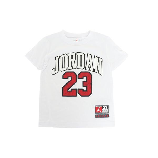 ジョーダン JORDAN スーパースポーツゼビオ ゼビオ Super Sports XEBIO スポーツカットソー 半袖TシャツJunior ジュニア じゅにあ 子供 JR スポーツアパレル スポーツウェア トップス 白 ホワイト 23SS...