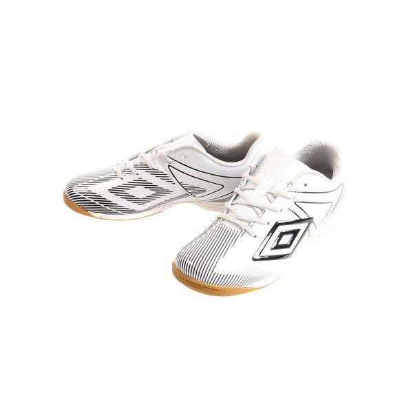 アンブロ UMBRO スーパースポーツゼビオ ゼビオ Super Sports XEBIO サッカーシューズ トレシュー サッカーシューズ 靴 インドアJunior ジュニア じゅにあ 子供 JR 室内 屋内 白 ホワイト 運動靴 スポーツ...