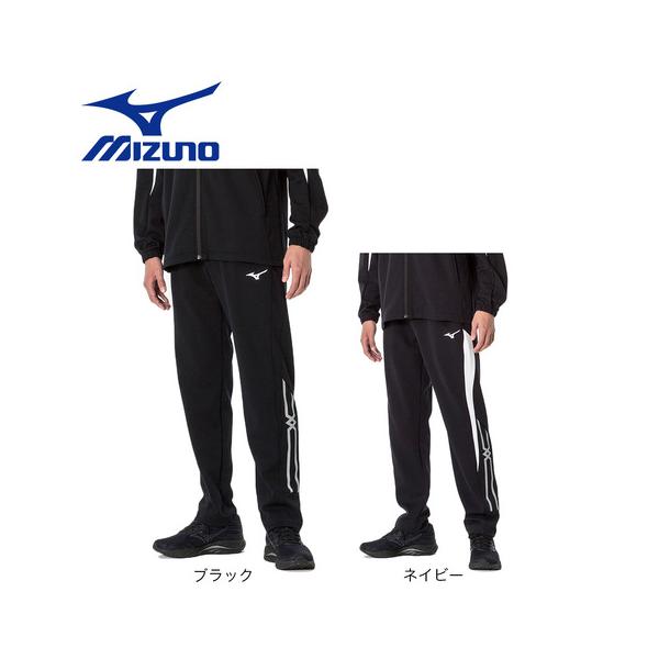 ミズノ MIZUNO スーパースポーツゼビオ ゼビオ Super Sports XEBIO ウォームアップ ウォームアップパンツ ウォームUPパンツ ボトム Men's Mens メンズ めんず 男性 スポーツアパレル スポーツウェア 黒 ...