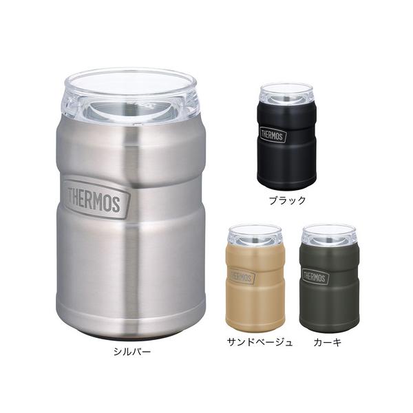 サーモス THERMOS エルブレスヴィクトリア ビクトリア Victoria L-Breath クーラー クーラー小物 保冷缶ホルダー タンブラー 2WAY 保冷 保温 真空断熱 温度キープ ステンレス シルバー 自宅 オフィス アウトド...