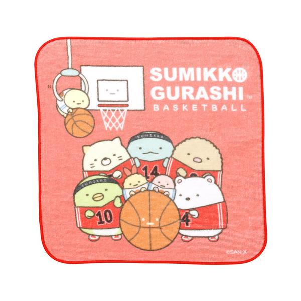 すみっコぐらし スーパースポーツゼビオ ゼビオ Super Sports XEBIO ファンシー雑貨 タオル Junior ジュニア じゅにあ 子供 JR コレクションア ライフスタイル小物 雑貨 バスケ 部活 キャラクター ハンカチ 23...