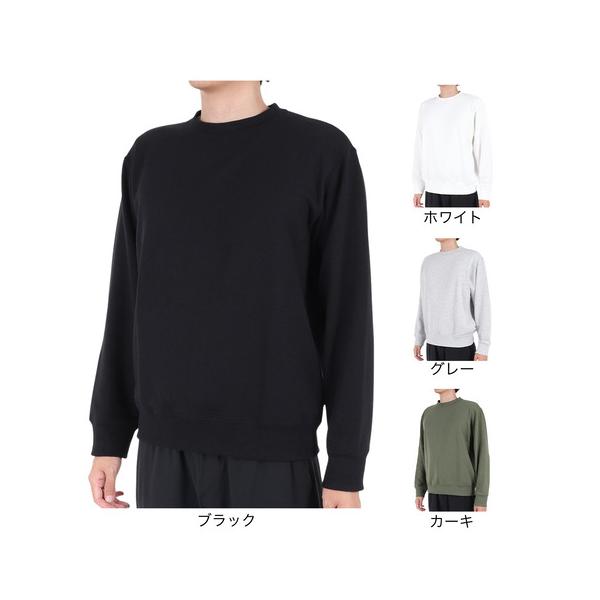 2023年秋冬モデル 2023fwmodel SLYDE スーパースポーツゼビオ ゼビオ Super Sports XEBIO アクションウエア スウェットシャツ Men's Mens メンズ めんず 男性 トップス 黒 ブラック お出かけ...