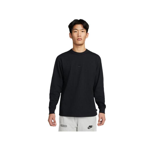 ナイキ NIKE スーパースポーツゼビオ ゼビオ Super Sports XEBIO スポーツカットソー 長袖Tシャツ Men's Mens メンズ めんず 男性 スポーツアパレル スポーツウェア 長袖 トップス 黒 ブラック お出かけ ...