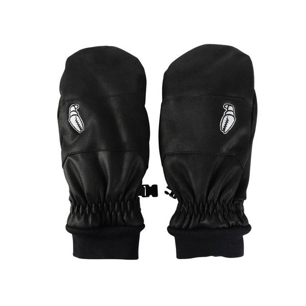 クラブグラブ CRABGRAB ヴィクトリア ビクトリア サーフ&amp;スノー Victoria Surf&amp;Snow 手袋 スノーグローブ ウィンターグローブ 防寒 暖かい レザー 黒 ブラック アウトドア ウィンタースポーツ ス...