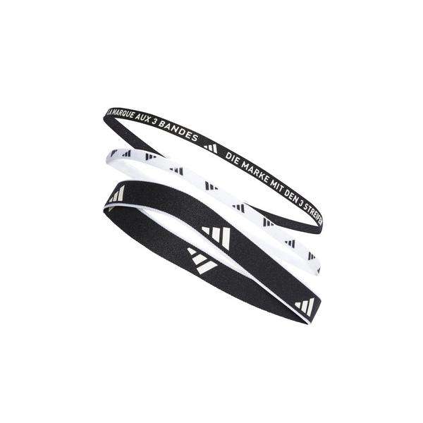 アディダス ADIDASスーパースポーツゼビオ ゼビオ Super Sports XEBIO スポーツ雑貨 ヘアーバンド ヘッドバンド アクセサリー シリコン 滑り止め ずれにくい 3本セット 髪の毛 トレーニング ジム フィットネス ヨガ...