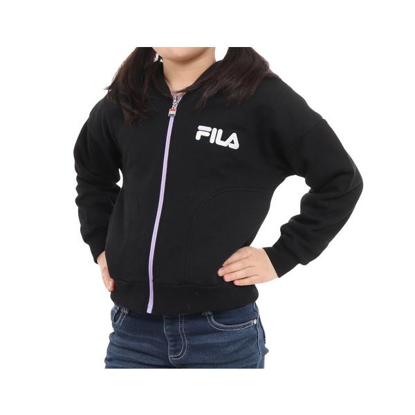 フィラ FILA スーパースポーツゼビオ ゼビオ Super Sports XEBIO スウェット スウェットパーカーJunior ジュニア じゅにあ 子供 JR スポーツアパレル スポーツウェア 黒 ブラック お出かけ 野球 ソフトボール...