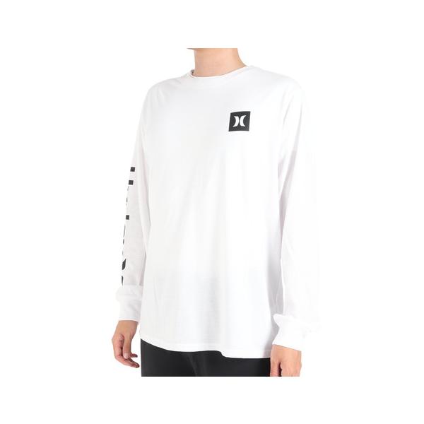 ハーレー HURLEY スーパースポーツゼビオ ゼビオ Super Sports XEBIO アクションウエア Tシャツ Men's Mens メンズ めんず 男性 長袖 トップス 白 ホワイト csal_2309 お出かけ 野球 ソフトボ...