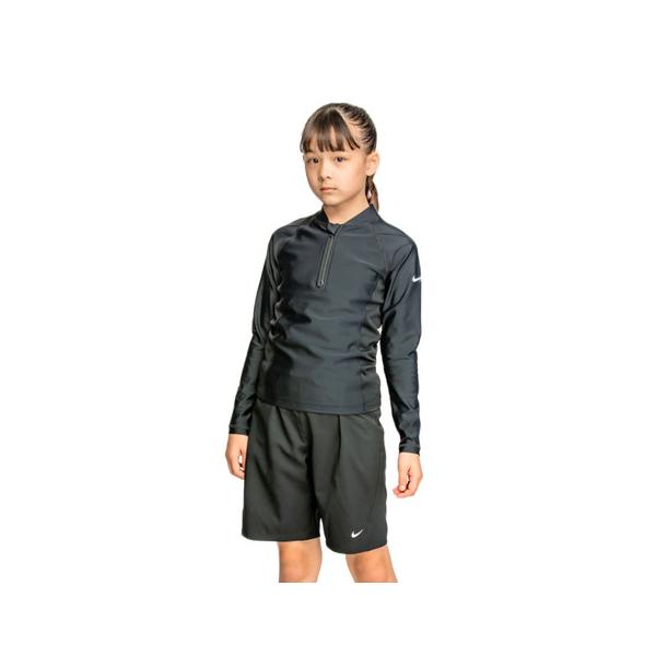 ナイキ NIKE スーパースポーツゼビオ ゼビオ Super Sports XEBIO 競泳水着 水着 Junior JR ジュニア じゅにあ 子供 キッズ 水泳 スイムウェア スポーツ水着 スイム プール 黒 ブラック 男女兼用 ユニセッ...