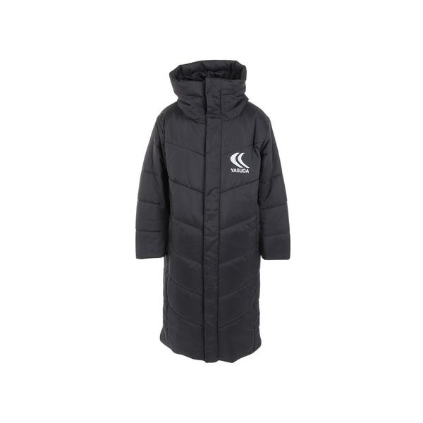 ヤスダ YASUDA スーパースポーツゼビオ ゼビオ Super Sports XEBIO サッカー soccer フットボール サッカーウエア ウェア Men's Mens メンズ めんず 男性 黒 ブラック スポーツウェア ベンチコート...