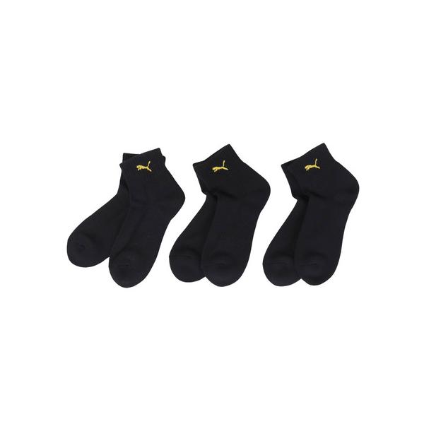 プーマ PUMA スーパースポーツゼビオ ゼビオ Super Sports XEBIO くつ下 くつした ソックス 靴下 3Pパックソックス Junior ジュニア じゅにあ 子供 JR キッズ 黒 ブラック スポーツ 運動 アウトドア レ...