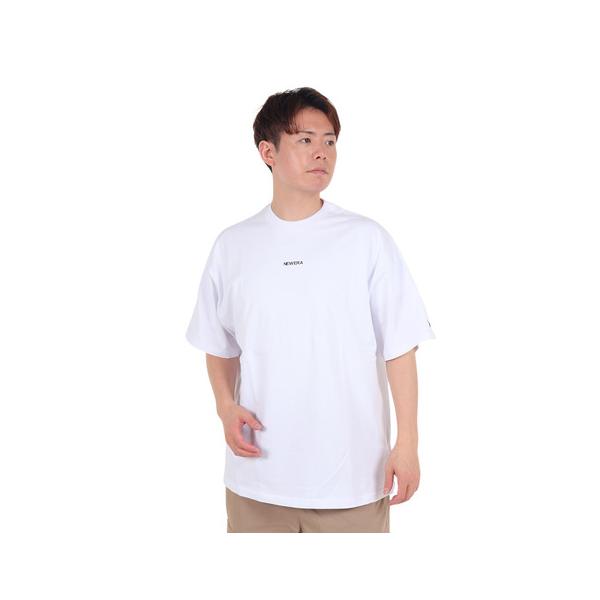 ニューエラ NEW ERA NEWERA スーパースポーツゼビオ ゼビオ Super Sports XEBIO スポーツカジュアル カットソー Men's Mens メンズ めんず 男性 トップス 白 ホワイト 通勤 通学 普段着 部屋着 ...