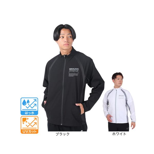 2024年春夏モデル 2024ssmodel ジローム GIRAUDM スーパースポーツゼビオ ゼビオ Super Sports XEBIO ウォームアップ 布帛ウォームアップシャツ Men's Mens メンズ めんず 男性 スポーツアパ...