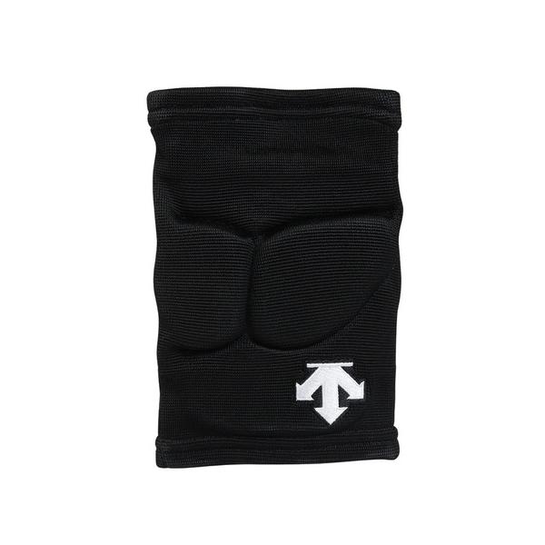 デサント DESCENTE スーパースポーツゼビオ ゼビオ Super Sports XEBIO バレーボール バレー volleyball アクセサリー サポーター ヒジサポーター 肘サポーター ヒジ 膝 ひじ 黒 ブラック descen...