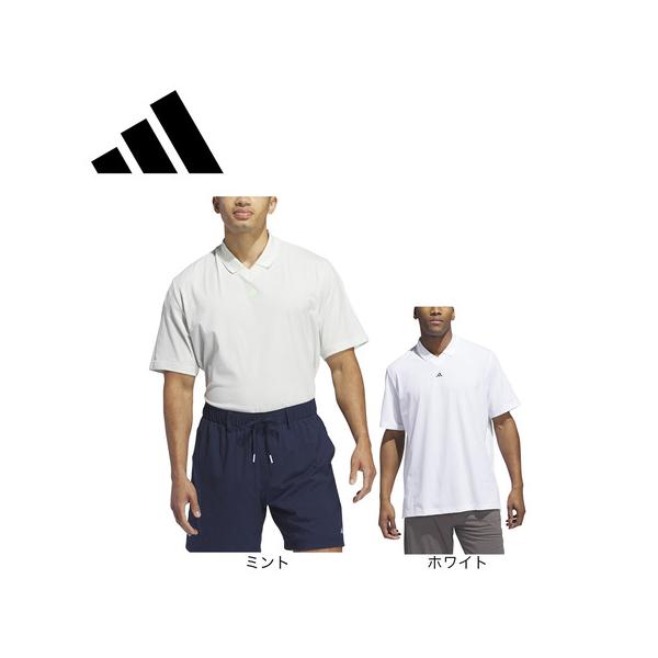 アディダス ADIDAS ヴィクトリアゴルフ ビクトリアゴルフ Victoria Golf ゴルフニット ゴルフウェア トップス 半袖ポロシャツ Men's Mens メンズ めんず 男性 メンズウェア ゴルフウェアメンズ ストレッチ 伸縮...