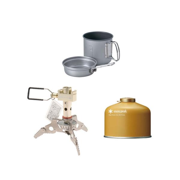 スノーピーク snow peak snowpeak エルブレス ヴィクトリア ビクトリア Victoria L-Breath アウトドア調理器具 バーナー ガス ストーブ 食器 クッカー フライパン 調理 料理 コンパクト収納 アウトドア ...