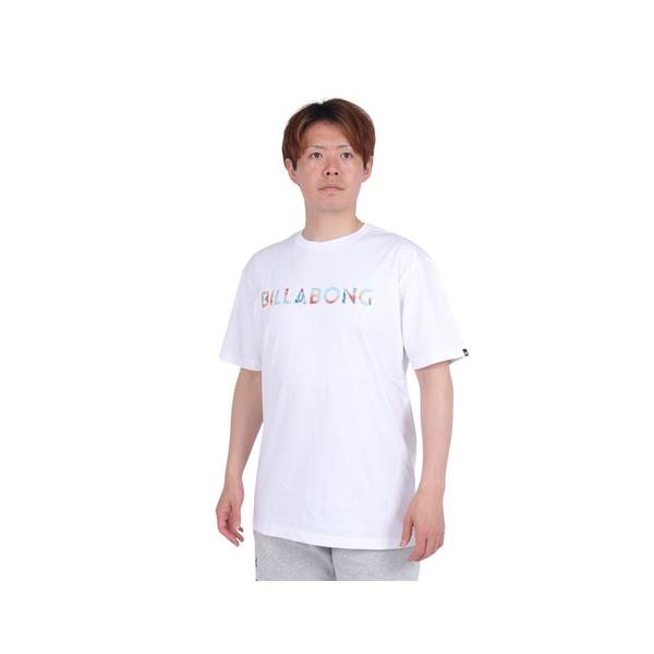 ビラボン BILLABONG スーパースポーツゼビオ ゼビオ Super Sports XEBIO アクションウエア Tシャツ Men's Mens メンズ めんず 男性 半袖 トップス 白 ホワイト 通勤 通学 普段着 部屋着 ルームウェ...