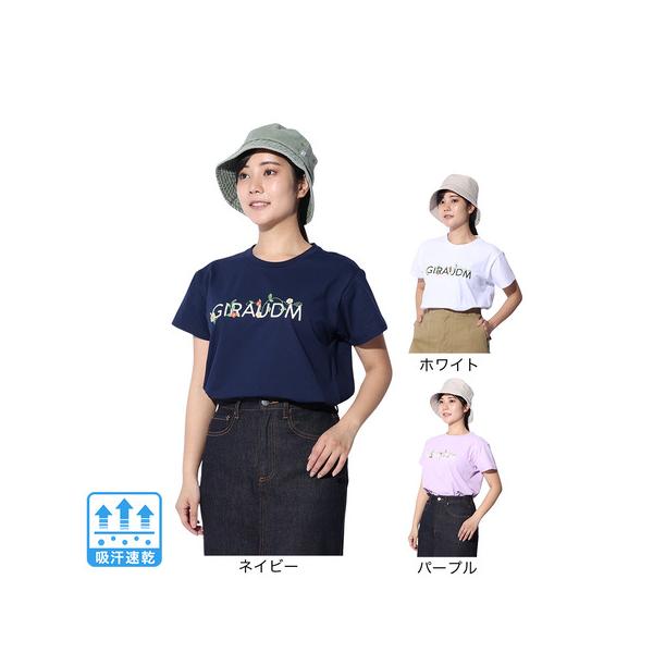 2024年春夏モデル 2024ssmodel ジローム GIRAUDM スーパースポーツゼビオ ゼビオ Super Sports XEBIO スポーツカットソー 半袖Tシャツ Lady's Ladys レディース れでぃーす 女性 スポーツ...