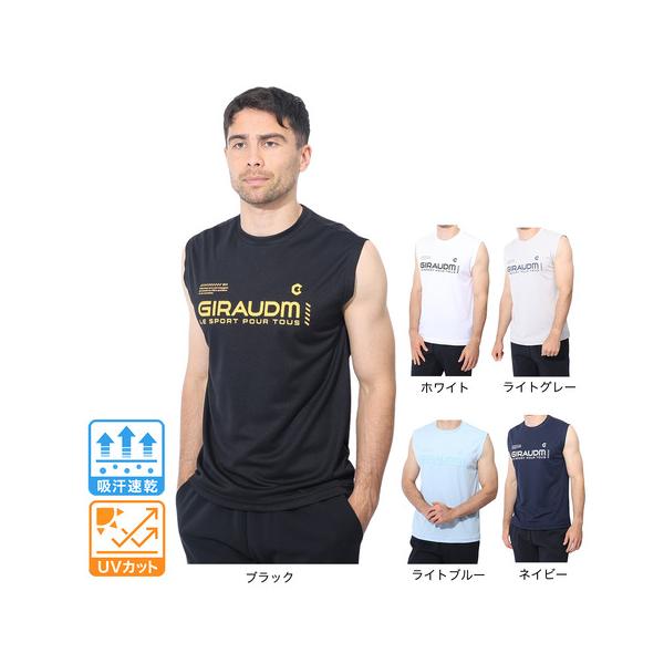 2024年春夏モデル 2024ssmodel ジローム GIRAUDM スーパースポーツゼビオ ゼビオ Super Sports XEBIO スポーツカットソー タンクトップ Men's Mens メンズ めんず 男性 スポーツアパレル ス...