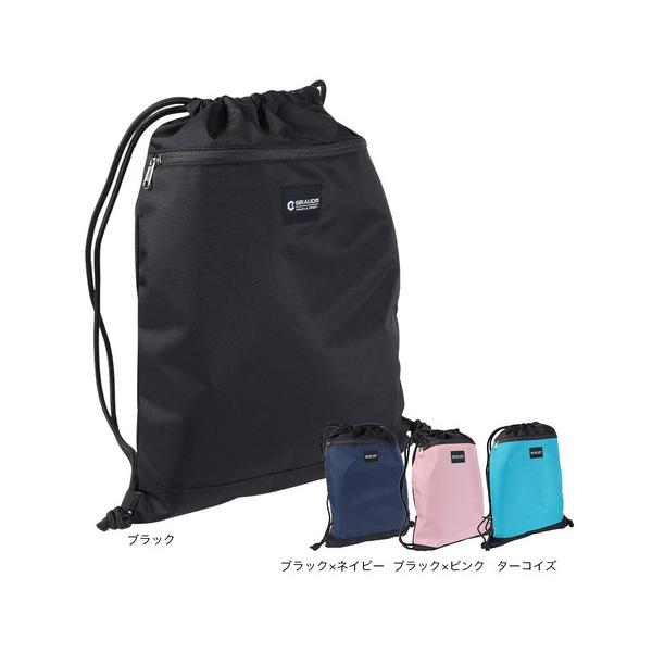 ジローム GIRAUDM スーパースポーツゼビオ ゼビオ Super Sports XEBIO BAG バッグ カバン かばん 鞄 スポーツバッグ 運動用バッグ ナップザック 黒 ブラック スポーツ 運動 サブバッグ 部活 クラブ ジム フ...