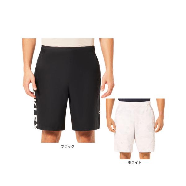 オークリー OAKLEY スーパースポーツゼビオ ゼビオ Super Sports XEBIO ウォームアップ 布帛ハーフパンツ ボトム Men's Mens メンズ めんず 男性 黒 ブラック  おしゃれ  父の日 プレゼント 夏用ジャー...