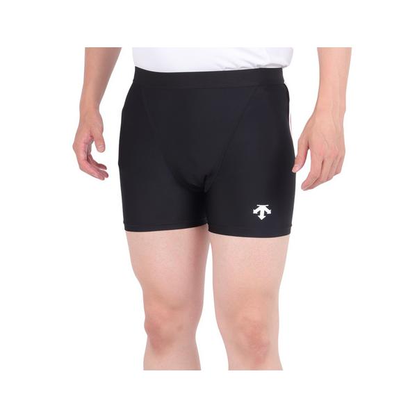 デサント DESCENTE スーパースポーツゼビオ ゼビオ Super Sports XEBIO バレーボール バレー volleyball バレーボールウエア ウェア インナータイツ タイツ スパッツ ショーツ 練習着 黒 ブラック アス...