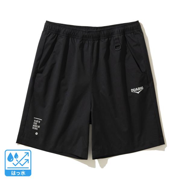 デュアリグ DUARIG スーパースポーツゼビオ ゼビオ Super Sports XEBIO ボトムス ハーフパンツ スポーツパンツ 布帛ショーツ Men's Mens メンズ めんず 男性 スポーツアパレル スポーツウェア ショーツ 黒...