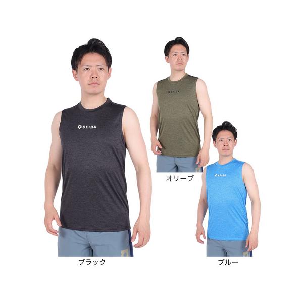 2024年春夏モデル 2024ssmodel スフィーダ SFIDA スーパースポーツゼビオ ゼビオ Super Sports XEBIO スポーツカットソー タンクトップ Men's Mens メンズ めんず 男性 スポーツアパレル スポ...