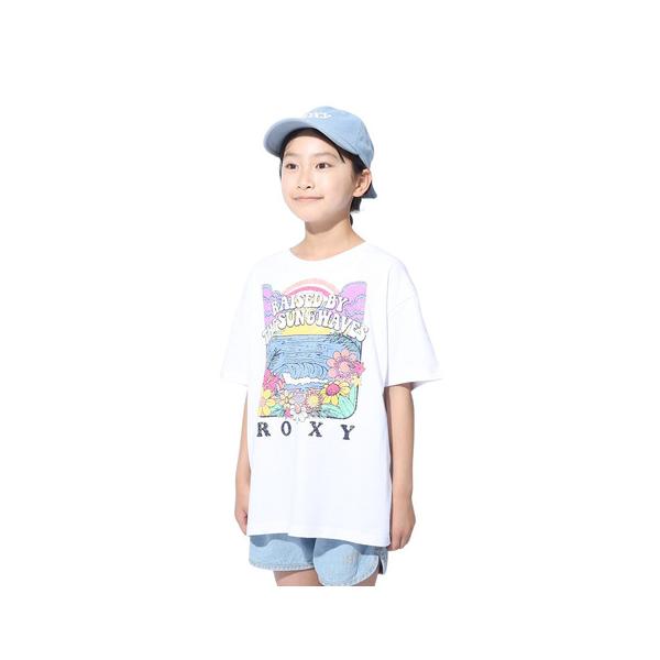 ロキシー ROXY スーパースポーツゼビオ ゼビオ Super Sports XEBIO スポーツカットソー 半袖Tシャツ Junior ジュニア じゅにあ 子供 JR 白 ホワイト おしゃれ 運動会 体育大会 体育祭 修学旅行 2024s...