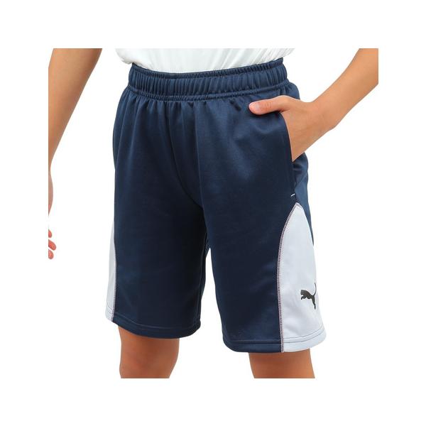 プーマ PUMA スーパースポーツゼビオ ゼビオ Super Sports XEBIO ウォームアップ ハーフパンツ ボトム Junior ジュニア じゅにあ 子供 JR スポーツアパレル スポーツウェア キッズ 半袖短パンゼビオおすすめx...