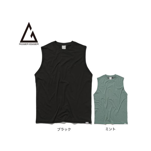 ロジャーエーガー ROGER EGGER ROGEREGGER エルブレス ヴィクトリア ビクトリア Victoria L-Breath トレッキングウエア カットソー Men's Mens メンズ めんず 男性 黒 ブラック メンズカット...