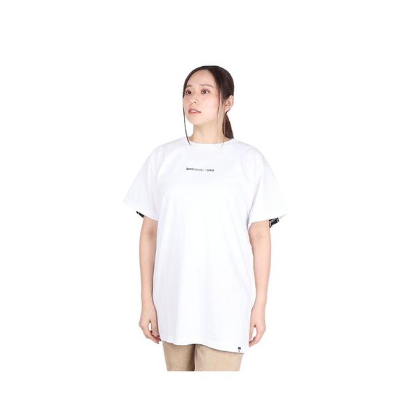 ディーシー ディーシーシュー DC DC SHOE DCSHOE スーパースポーツゼビオ ゼビオ Super Sports XEBIO アクションウェア Tシャツ Lady's Ladys レディース れでぃーす 女性 半袖 トップス 白 ...