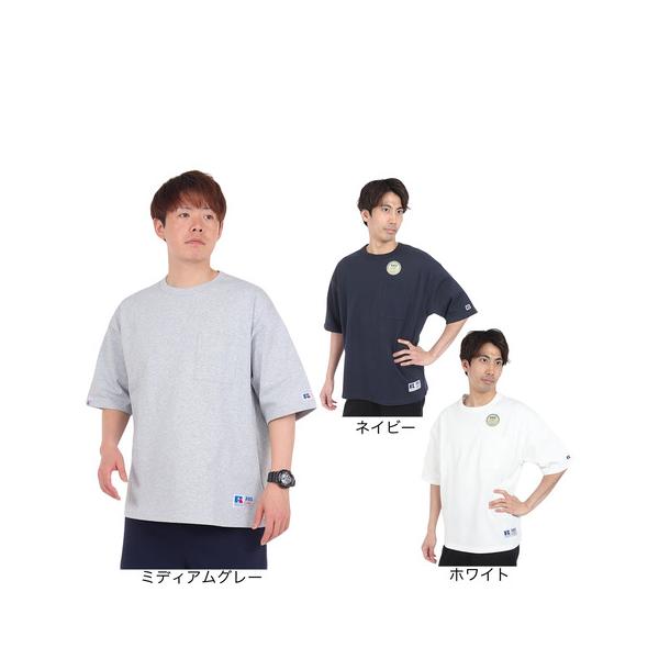 2024年春夏モデル 2024ssmodel ラッセル RUSSELL スーパースポーツゼビオ ゼビオ Super Sports XEBIO スポーツカジュアル カットソー Men's Mens メンズ めんず 男性 トップス 2403ap...