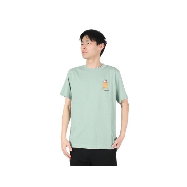 ニューバランス new balance newbalance スーパースポーツゼビオ ゼビオ Super Sports XEBIO スポーツカットソー 半袖Tシャツ Men's Mens メンズ めんず 男性 スポーツアパレル スポーツウェ...
