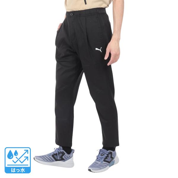プーマ PUMA スーパースポーツゼビオ ゼビオ Super Sports XEBIO スポーツパンツ ロングパンツ ボトム Men's Mens メンズ めんず 男性 スポーツアパレル スポーツウェア 黒 ブラック 24_odekake_...
