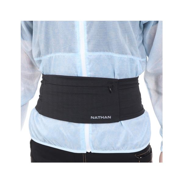 ネイサン NATHAN スーパースポーツゼビオ ゼビオ Super Sports XEBIO BAG バッグ カバン かばん 鞄 ランニング ランニングバッグ Men's Mens メンズ めんず 男性 黒 ブラック ウエストポーチ マラソ...