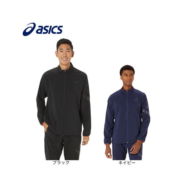 2024年春夏モデル 2024ssmodel アシックス ASICS スーパースポーツゼビオ ゼビオ Super Sports XEBIO ウォームアップ 布帛ウォームアップシャツ Men's Mens メンズ めんず 男性 スポーツアパレ...