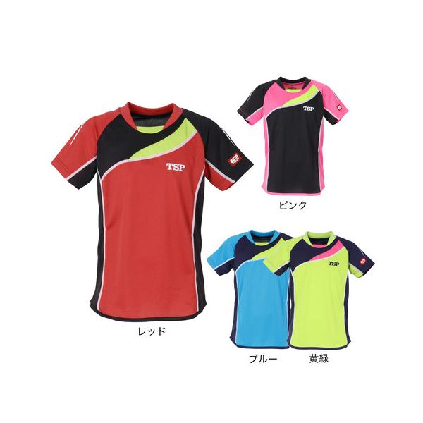ティーエスピー TSP スーパースポーツゼビオ ゼビオ Super Sports XEBIO 卓球 卓球ウエア ウェア ポロシャツ Junior ジュニア じゅにあ 子供 JR 10856482901 031417 0040 JR レッド ...